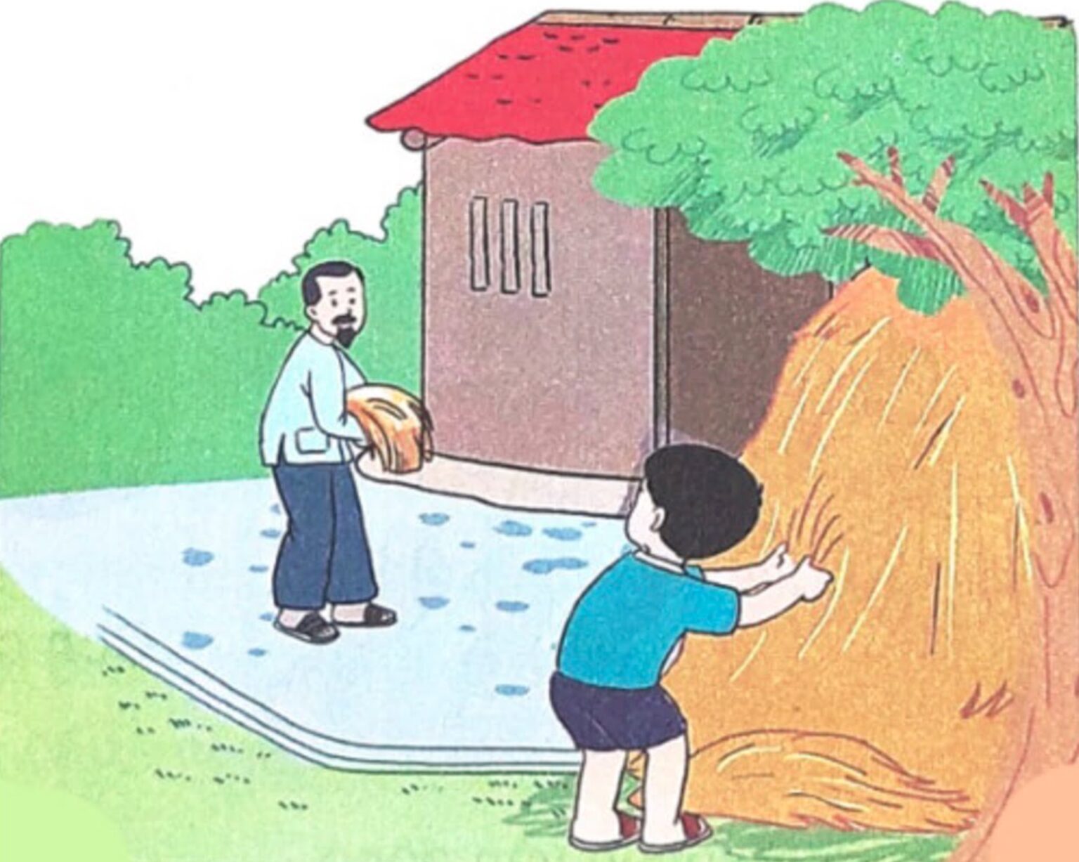 Bài thơ Cây rơm (Nguyễn Ngọc Phú) | GợiÝ.vn